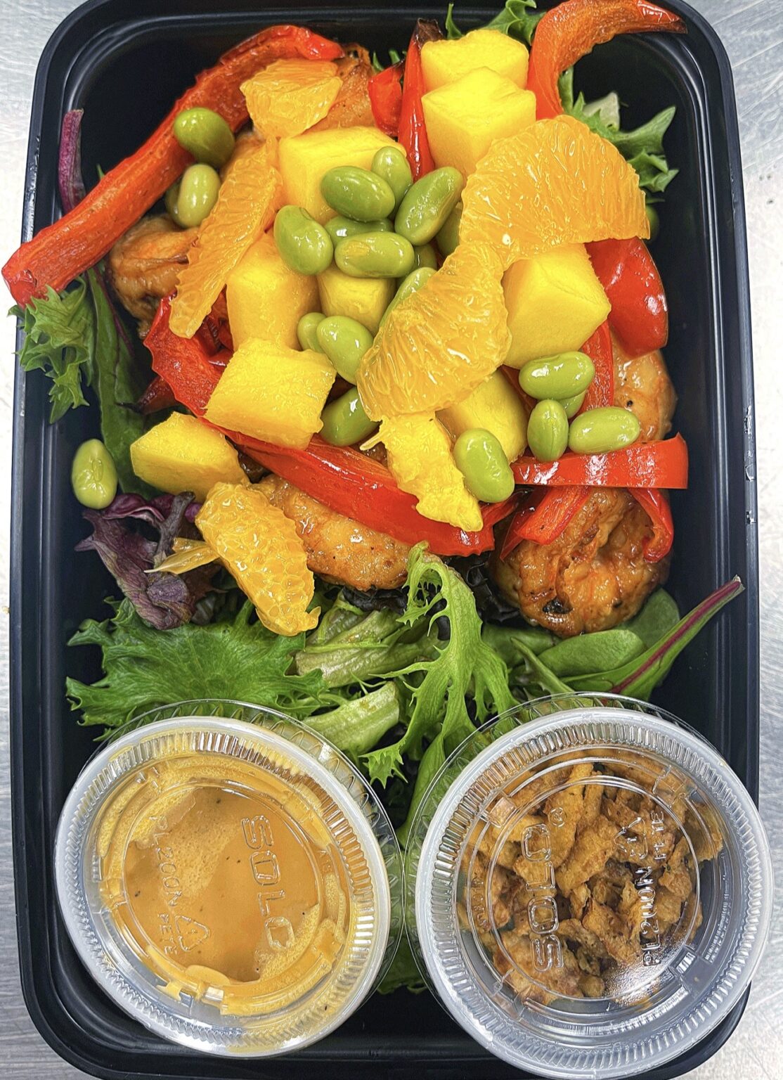 Mandarin Mango Shrimp Salad - Ab Whisperer LLC